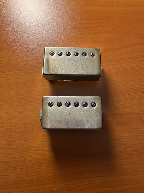 Stephens Design HD59 and BN Pickups Set - Aged Nickel | Reverb