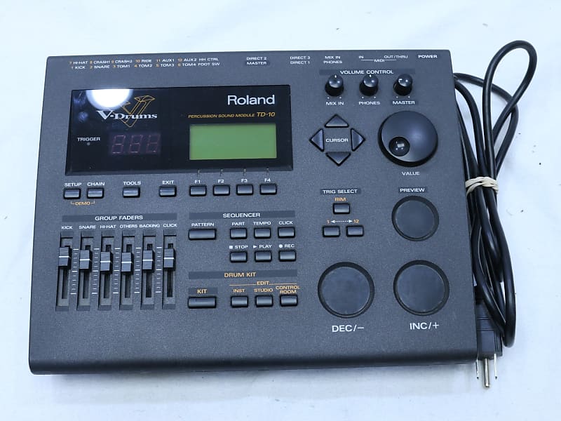 Roland TD-10 Drum Module Brain TD10 TDW1 Expansion | Reverb Canada