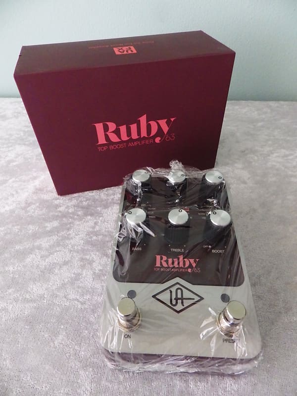 Universal Audio Ruby ’63 Top Boost Amplifier near new in box | Reverb