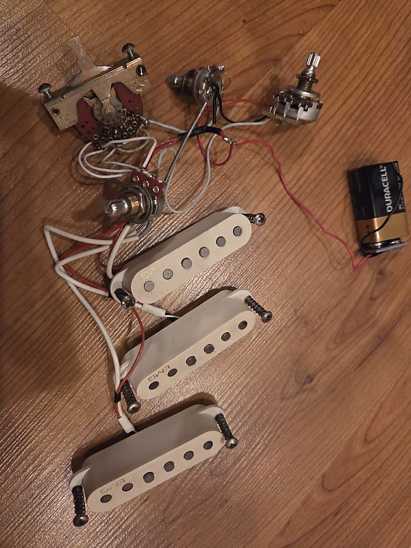 EMG SV Active Vintage 1959 Strat Pickup Set and Active | Reverb