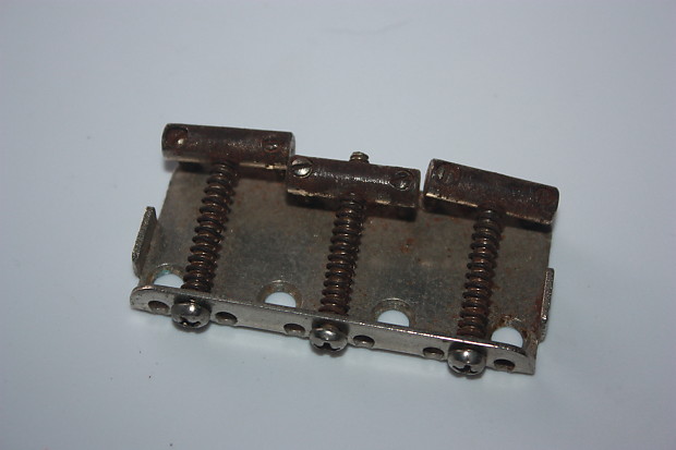 Fender Musicmaster Duo Sonic 1956 1957 guitar bridge | Reverb Canada