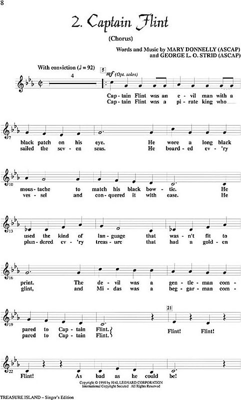 Treasure Island (Musical) | Reverb