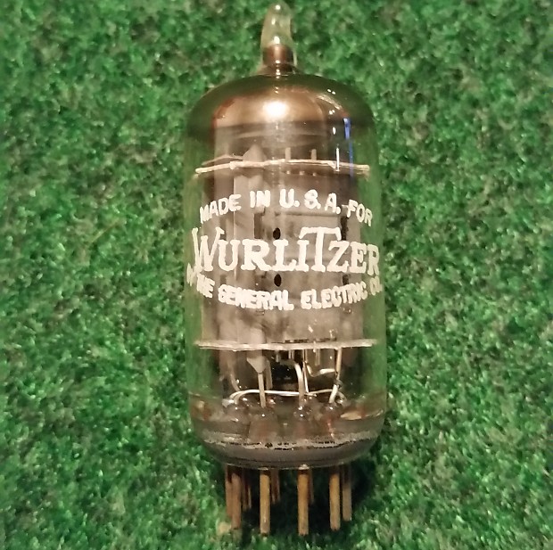 Vintage 1963 GE 12AX7 Preamp Tube - Wurlitzer-Branded - NOS | Reverb