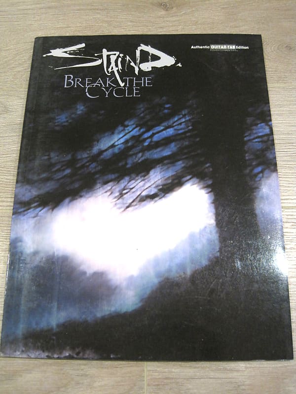 Staind Break The Cycle Sheet Music Song Book Guitar Tab | Reverb