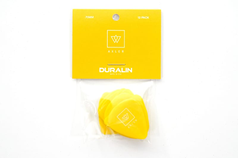 Vosta .70mm Celluloid Yellow Picks - 12 Pack | Reverb