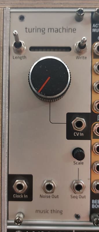 Music Machine Turing Machine Silver Rebuild Eurorack Module Reverb