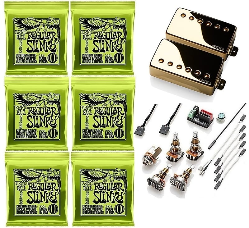 EMG Revelation Rev Set Gold Prashant Aswani Passive Standard | Reverb