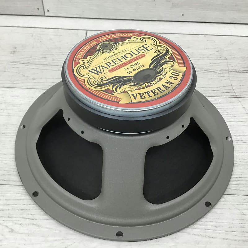 Warehouse Veteran 30 12" 16 Ohm Guitar Amp Cabinet Speaker | Reverb
