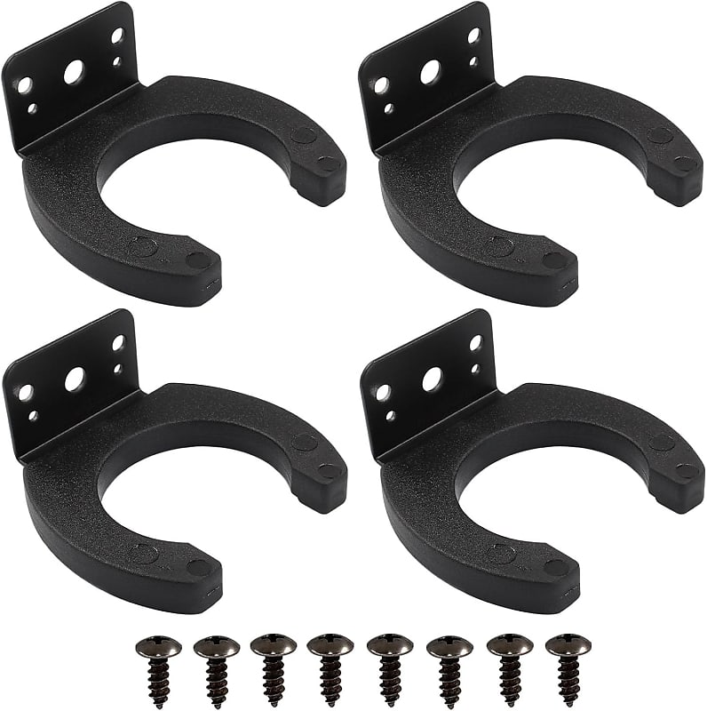 4 Pcs Microphone Holders for Mic Stand, Black Microphone | Reverb
