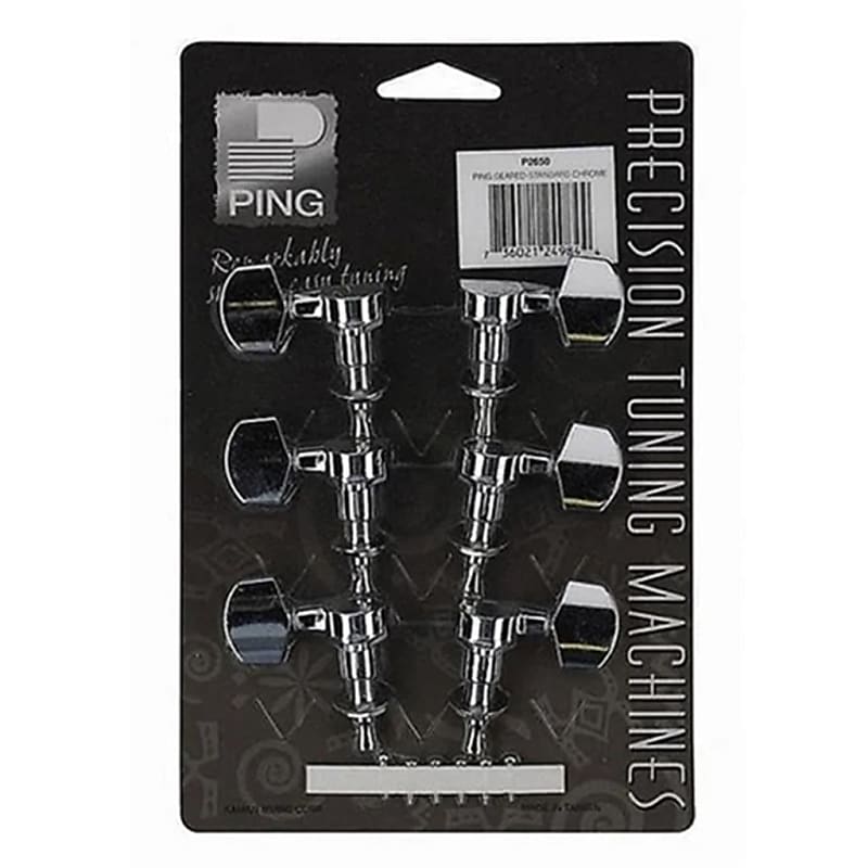 Ping P2650 6 Piece Electric Guitar Chrome Tuning Machines | Reverb