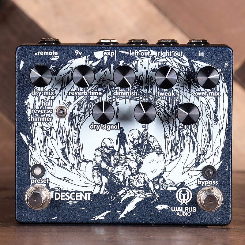 Walrus Audio Descent Reverb/Octave Machine Effect Pedal - | Reverb