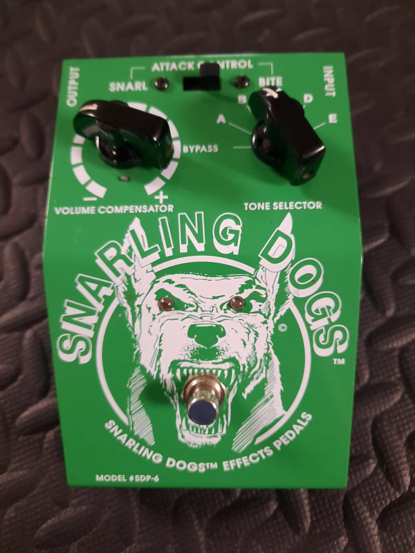 Snarling Dogs SDP-6 Very-Tone Dog Green | Reverb