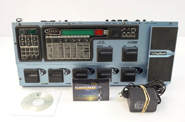 DigiTech BNX3 GeNetX Bass Workstation and 8-Track Recorder | Reverb