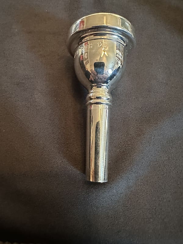 Bach 12C Small Bore Trombone Mouthpiece - Silver | Reverb