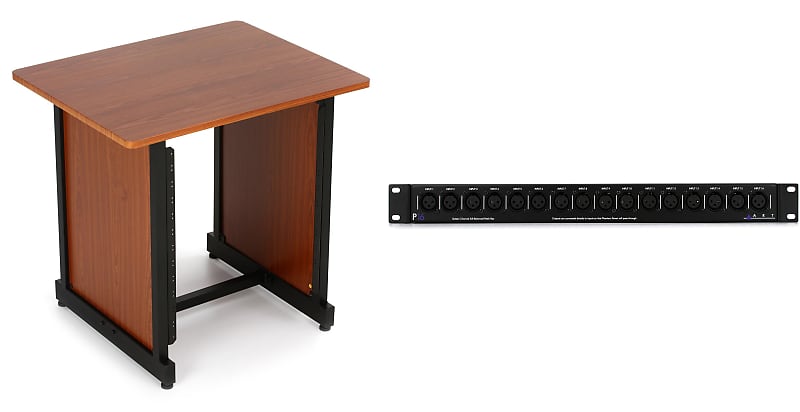 On-Stage WSR7500 Rack Cabinet - Rosewood Bundle with ART P16 | Reverb