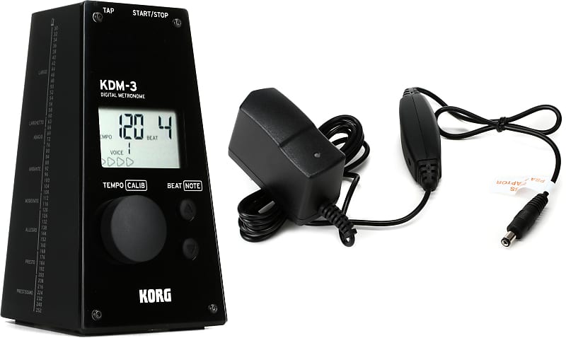 Korg KDM-3 Digital Metronome - Black Bundle with Roland | Reverb