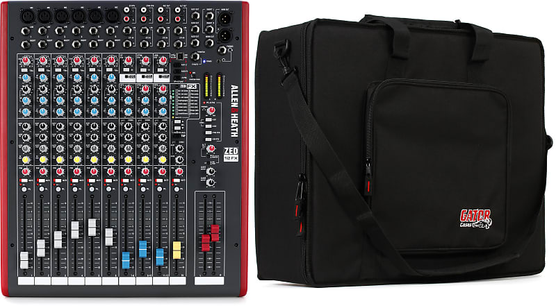 Allen & Heath ZED-12FX 12-channel Mixer with USB Audio | Reverb