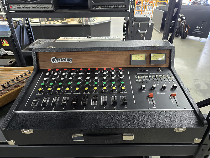Vintage Carvin MC 1000 10 Channel Mixer | Reverb