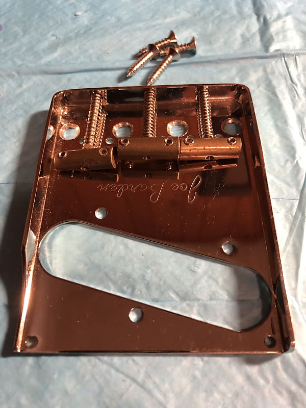 Joe Barden Engineering Tele bridge 3 saddle | Reverb
