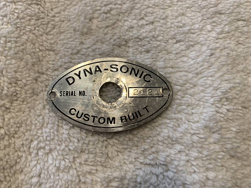 Rogers Dynasonic Custom Badge 1960’s Silver | Reverb