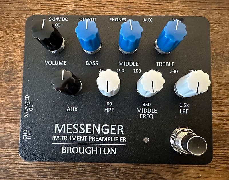 Broughton Audio Messenger 2023 - Dark Grey | Reverb