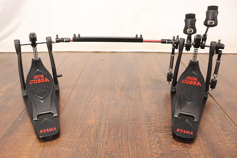 Tama Iron Cobra 600 Series Black Limited Edition Double Bass | Reverb