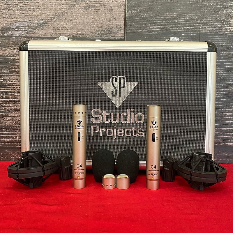 Studio Project C4 Condenser Microphone Pair Studio Microphone | Reverb