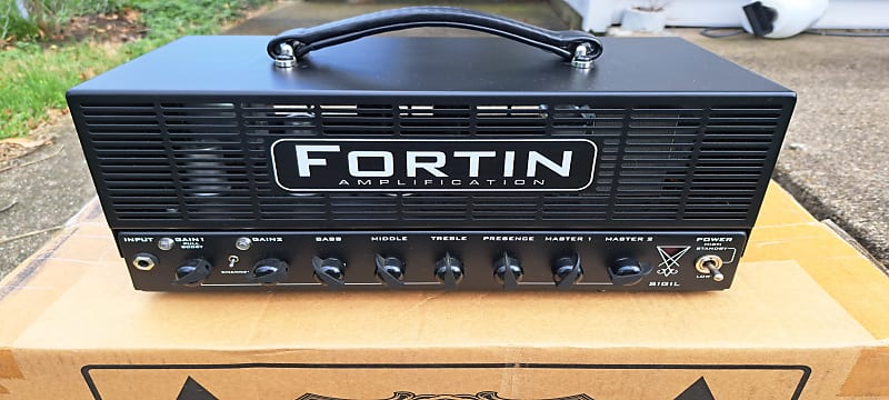 Fortin Amplification Sigil - Black | Reverb