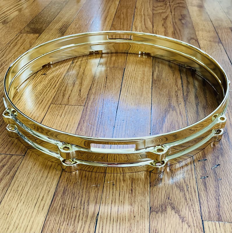 Ludwig Die Cast Snare Hoops Gold | Reverb