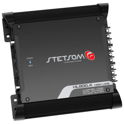Stetsom HL800.4 2-Ohms High Line Car Audio Amplifier | Reverb