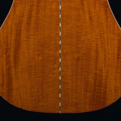 Bourgeois Slope D Cutaway LSH Flamed Cuban Mahogany and A/T | Reverb