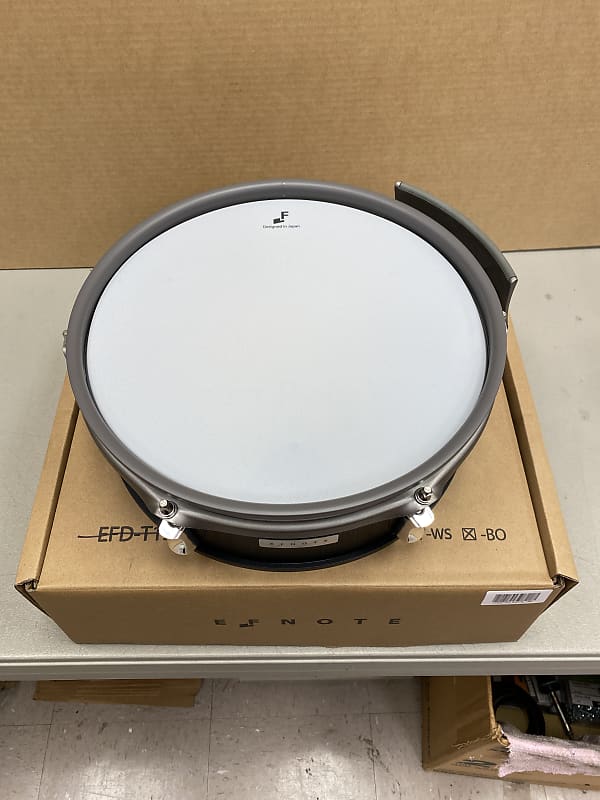 Efnote EFD-S12P Electronic Snare Drum - Black Oak Finish - | Reverb