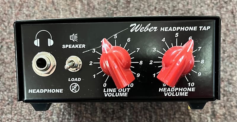 Weber HA-50 50 watt Headphone Tap 2022 Black enclosure | Reverb