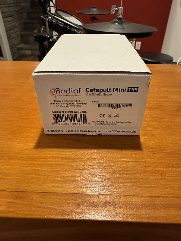 Radial Catapult Mini TRS 4-Channel Cat 5 Audio Snake | Reverb