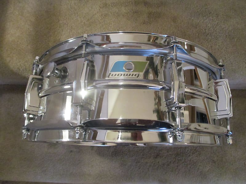 Ludwig Super Rare COB Brass Vintage Ludwig Supraphonic Cut | Reverb