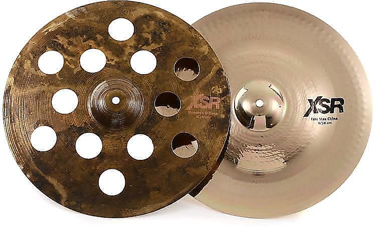 Sabian 16" XSR Sizzler Stack Cymbals | Reverb