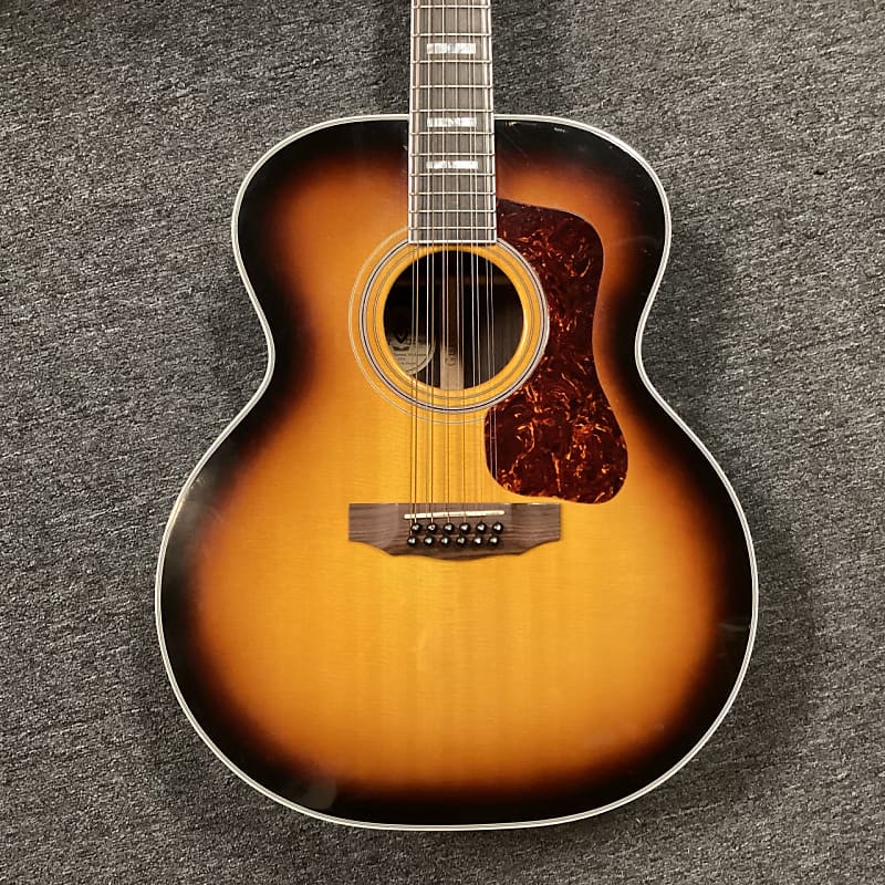 Guild F-512 Jumbo 12 String Acoustic Guitar - Tacoma, | Reverb