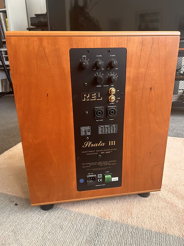 REL Strata III 100w MOSFET Amplified Subwoofer - 1998 - | Reverb UK