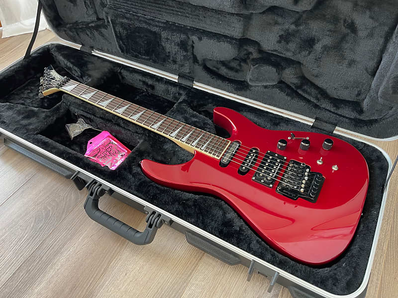 Jackson MIJ DK-2S Sustainiac S-S-H 2003 - Red | Reverb