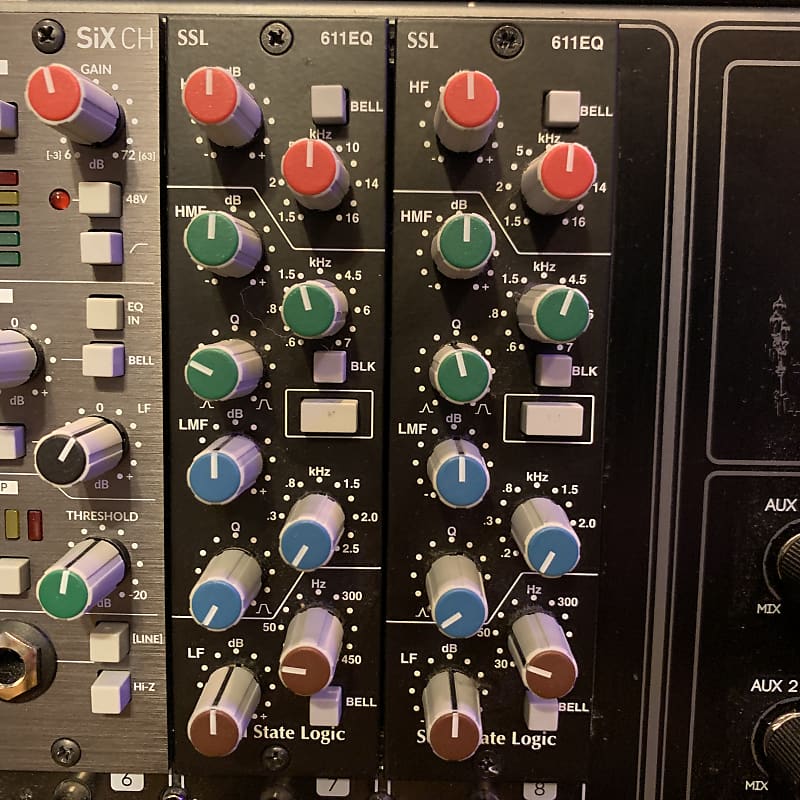 Solid State Logic 611 EQ PAIR 2000s-2010s - Black | Reverb