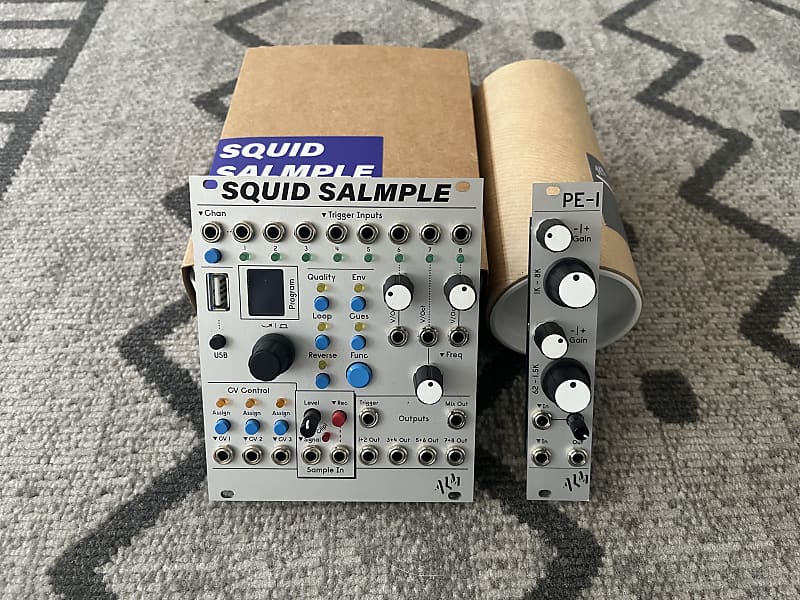ALM/Busy Circuits Squid Salmple 2022 - Silver | Reverb