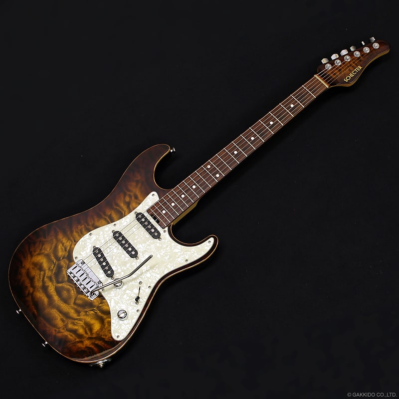 Schecter EX-III-CTM Ultimate Brown Burst, MIJ | Reverb