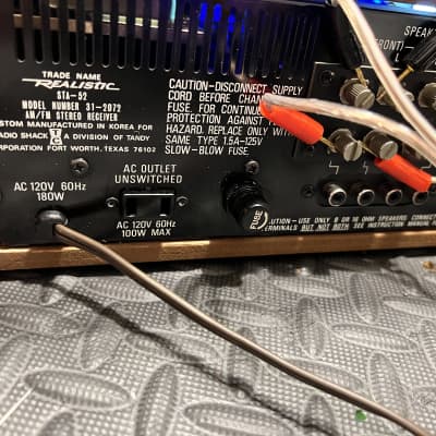 Realistic STA-52 AM/FM Quatravox Stereo Receiver | Reverb