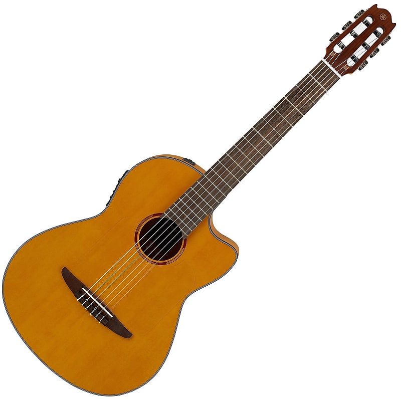 Yamaha NCX1 FMN Acoustic Electric Nylon String Guitar | Reverb