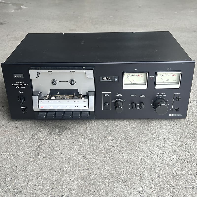 Sansui SC-1110 Stereo Cassette Tape Deck | Reverb