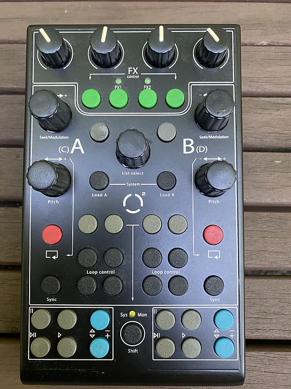 FaderFox DJ2 - Traktor controller 2016 Black | Reverb