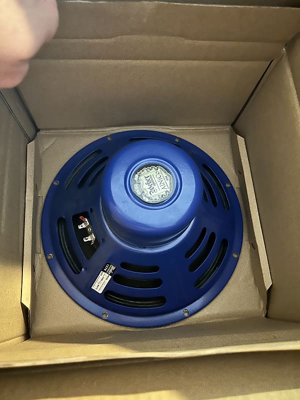 Weber Speakers Alnico Blue 12A125A 2000s - Blue | Reverb