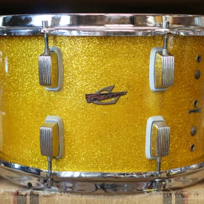 1960's Trixon 'Telstar' outfit in Yellow Sparkle | Reverb
