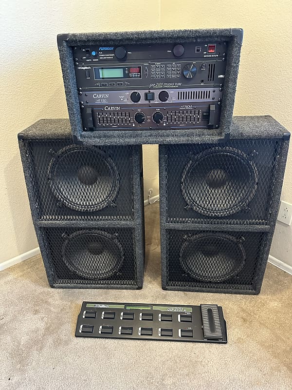 DigiTech GSP 2101 Artist / Full rack Amplifier W pair of 2X12 | Reverb
