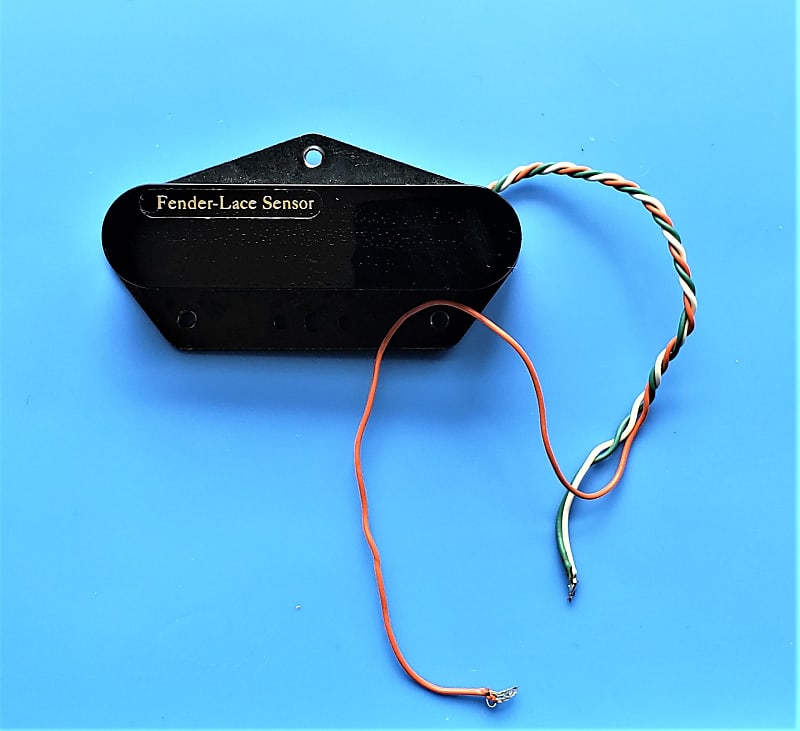 Fender-Lace Sensor, Tele, Telecaster Bridge Pickup, Black | Reverb